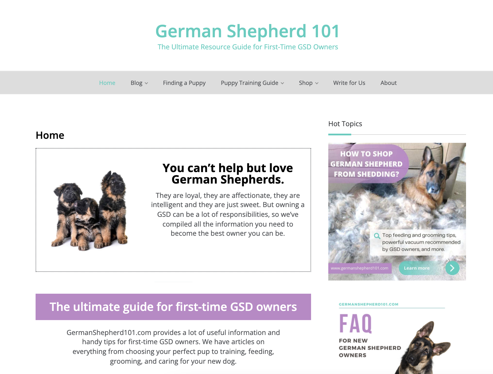 Top 10 German Shepherd Blogs You Must Read - German Shepherd 101